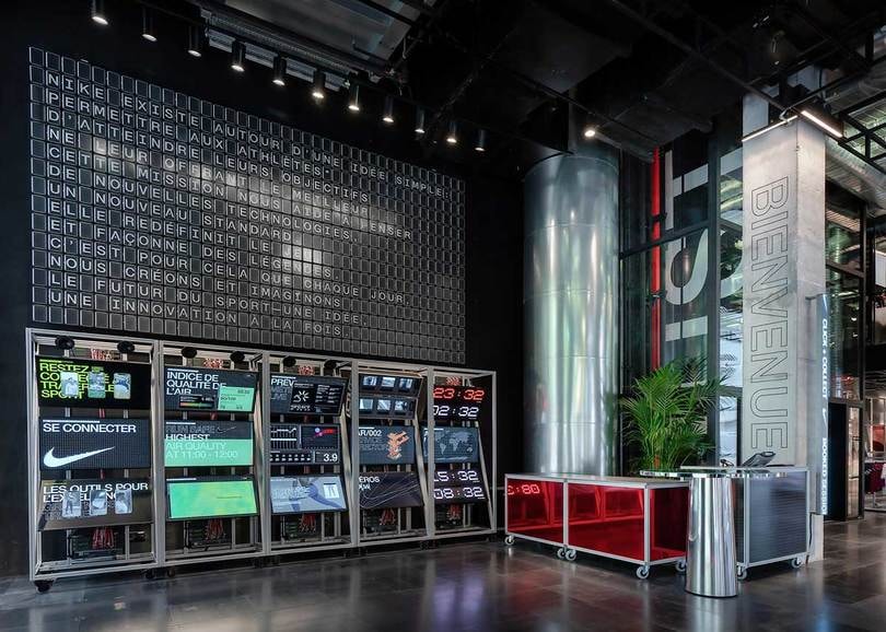 En image : le nouveau flagship de Nike sur les Champs Élysées